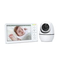 China Rechargeable Battery 5000 MAh High Definition Infant Monitor Featuring Built-in Room Temperature Sensor and Clear Video for Infant Care for sale