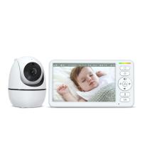 China 6 inch LCD Screen HD Baby Monitor with 5000mAh Battery and 360° Pan Tilt Zoom Camera for sale