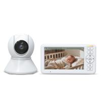 China Newest Design 1000ft Wireless Two Way Talk Clear Night Vision 5 Inch Screen Baby Monitoring Video and Audio Baby Monitor Camera for sale