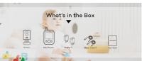 China 2.8Inch 720P HD LCD Screen 2.4G Wireless Baby Phone Camera Temperature Detection Two Way Talk Smart Video and Audio Baby Monitor for sale