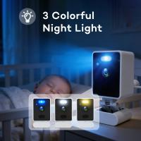 China Sound Detect VOX Mode 2.8 inch Display 1000ft Two Way Talk Feeding Alarm Lullabies Wireless Video Baby Monitor Camera for sale