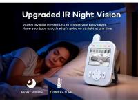 China Temperature Detection 1000ft 2 Way Talk 5m Infrared Night Vision Baby Security 720P Camera 2.8 Inch LCD Video Baby Monitor for sale