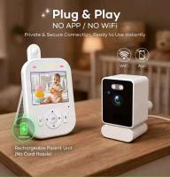 China 1500mAh Battery 720P Camera 2.8 Inch 1000ft Wireless Two Way Talking Clear Video Night Vision Baby Monitor Security Camera for sale