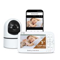 China 1080p WiFi Baby Monitor with App Two-Way Audio PTZ Camera for sale