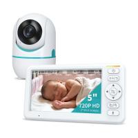 China 5000mAh Battery VOX Mode Sound Detection Baby Phone 1000ft Wireless Two Way Talking Encrypted Signal Baby Monitor with Camera for sale