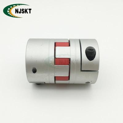 China 45mm Diameter 65mm Length Flexible Jaw Coupling High Torque For Industrial Machinery for sale