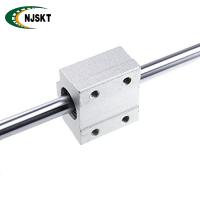 China Tapped Holes SFC17 Linear Shaft 17mm Linear Rail Bearing Shaft for sale