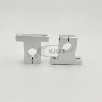 China Aluminum Shaft End Support 13mm Linear Round Shaft Support High Precision for sale
