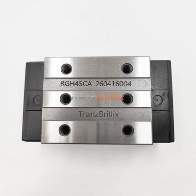 China RGH45CA Roller Type Linear Guide Block High Assembly Square Type Standard Length for sale