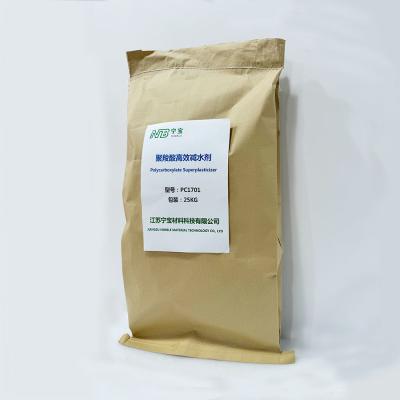 China Non Toxic PCE Polycarboxylate Superplasticizer For Aluminate Cement Refractory Concrete for sale
