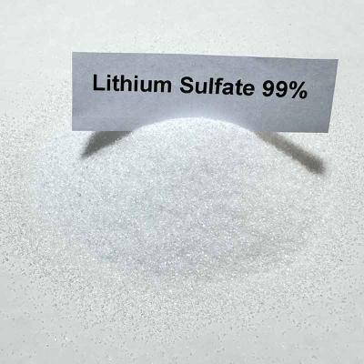 China 99% Anhydrous Lithium Sulfate For Cement Accelerating Li2SO4 for sale