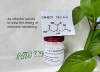 China Citric Acid Powder White concrete retarder additive Soluble In Water for sale