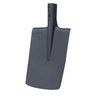 China Carbon Steel Long Square Rectangle Digging Shovel 210x290x400mm 1000g for Garden Farming Mud for sale
