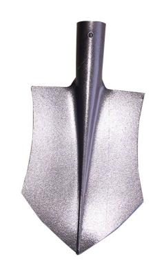 China Carbon Steel Digging Shovel 180x245x330mm 800g Garden Farming Waist Point Spade for sale