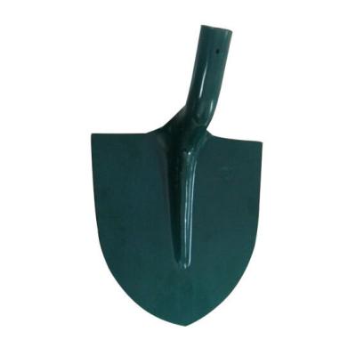 China Carbon Steel Round Point Digging Spade Shovel 290x295x415mm 1000g France Type for Farming Garden for sale