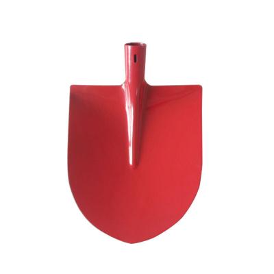 China Carbon Steel Round Point Digging Spade Shovel 255x270x345mm 1000g for Farming Garden for sale