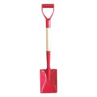 China Carbon Steel Kids Beach Shovel Spade 500g Head Weight Powder Coated Garden Digging Tool for sale