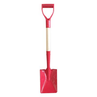 China Carbon Steel Kids Beach Shovel Spade 500g Head Weight Powder Coated Garden Digging Tool for sale
