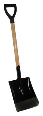 China Carbon Steel Square Garden Shovel with Plastic Y Grip 240x300x430x1020mm Farming Spade for sale