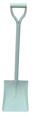 China Steel Metal Handle Square Spading Shovel 245x300x430x1000mm for Farming Garden for sale