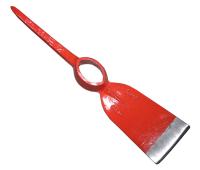 China Forged Steel Pickaxe Mattock 1500g-2500g Eye Hole Mold Rolling Digging Cutting Metal for sale
