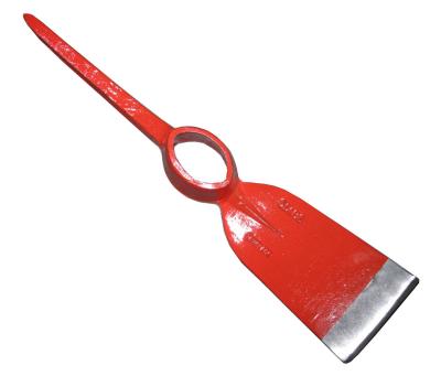 China Forged Steel Pickaxe Mattock 1500g-2500g Eye Hole Mold Rolling Digging Cutting Metal for sale