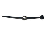 China Oval Eye Mold Rolling Forged Digging Steel Railway Pickaxe Mattock 3200g for sale