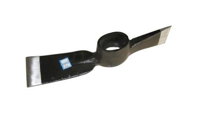 China Oval Eye Mold Rolling Forged Steel Pickaxe Mattock 1500g-2500g Cutting Blade for sale