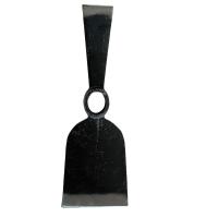 China Forged Carbon Steel Digging Garden Hoe 600g 100x300mm Oval Hole Eye Cutting Spade for sale