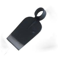 China Carbon Steel Forged Garden Hoe 700g Oval Eye Spading Digging Tool 85x220mm for sale