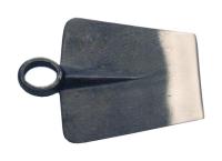 China Carbon Steel Forged Oval Hole Eye Digging Hoe 800g 120x240mm for Garden Farming for sale