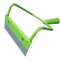 China Carbon Steel Garden Hoe Rake 150x60x235mm Digging Vegetable Blade Farming Backyard Tool for sale