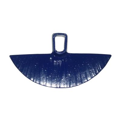 China Carbon Steel Forged Sector Hoe 800g 285x100mm U Type or Square Hole Eye for Farming Garden for sale