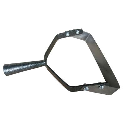 China Carbon Steel Garden Weeding Blade Hoe Rake 170x210mm 200g for Farm Planting for sale
