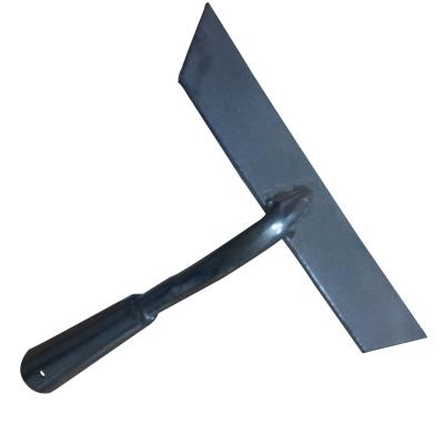 China Carbon Steel Garden Weeding Hoe Rake 220x90x210mm 450g Metal Planting Blade for sale