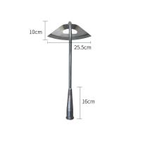 China Steel Hollow Garden Hoe 750g 490mm for Weeding Loosening Farm Planting for sale
