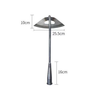 China Steel Hollow Garden Hoe 750g 490mm for Weeding Loosening Farm Planting for sale