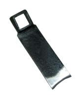 China Carbon Steel Forged Square Hole Eye U Type Garden Hoe 800g Digging Cutting Spading Farming Tool for sale