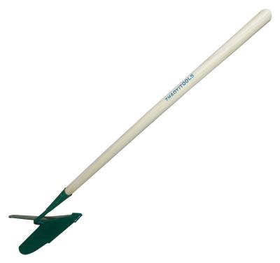 China Carbon Steel Triangle Hoe Rake 150x210x1300mm for Digging Channel Ditch Loosening Soil for sale