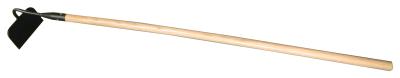China Carbon Steel Garden Hoe Rake 150x90x1300mm for Weeding Soil Loosening Digging Channel Ditch for sale