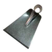China One Body Steel Garden Hoe 195x220mm for Weeding Loosening Farm Planting 850g for sale