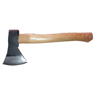 China Forged Steel Axe Hatchet 1.5LBS with 380mm Beech Wood Handle for Felling for sale