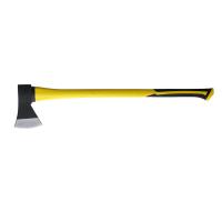 China Fiberglass Handle Forged Steel Axe Hatchet 4.5LBS Head 900mm Handle for sale
