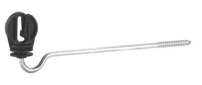 China Electric Paddock Fencing Screw-In Offset Tape Insulators 6mm Wire 220mm Length UV Protected for sale