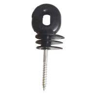 China Galvanized Steel Screw Nail Electric Fencing Insulator 6mm x 47mm for Wood Posts for sale