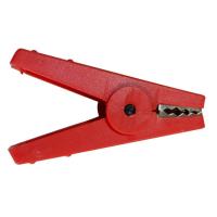 China INS005 Fencing Ground Cable Connector Crocodile Type Plastic Insulators Electric Connection Clips for sale