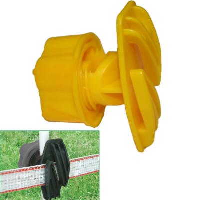 China INS016 Impact-Resistant Plastic Screw Insulator Vario Plus For Metal Or Plastic Posts for sale