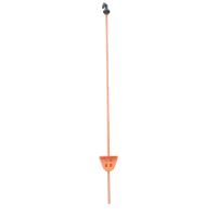 China PP11 Spring Steel Electric Fencing Posts Paddock Metal Posts With Tread Plate for sale
