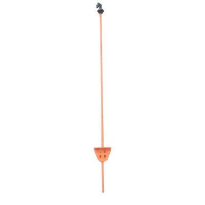 China PP11 Spring Steel Electric Fencing Posts Paddock Metal Posts With Tread Plate for sale