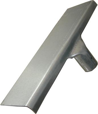 China Steel Metal Rake Mud Scraper 400x115mm Farming Garden Flat Earth Rake 1.5mm Thick for sale